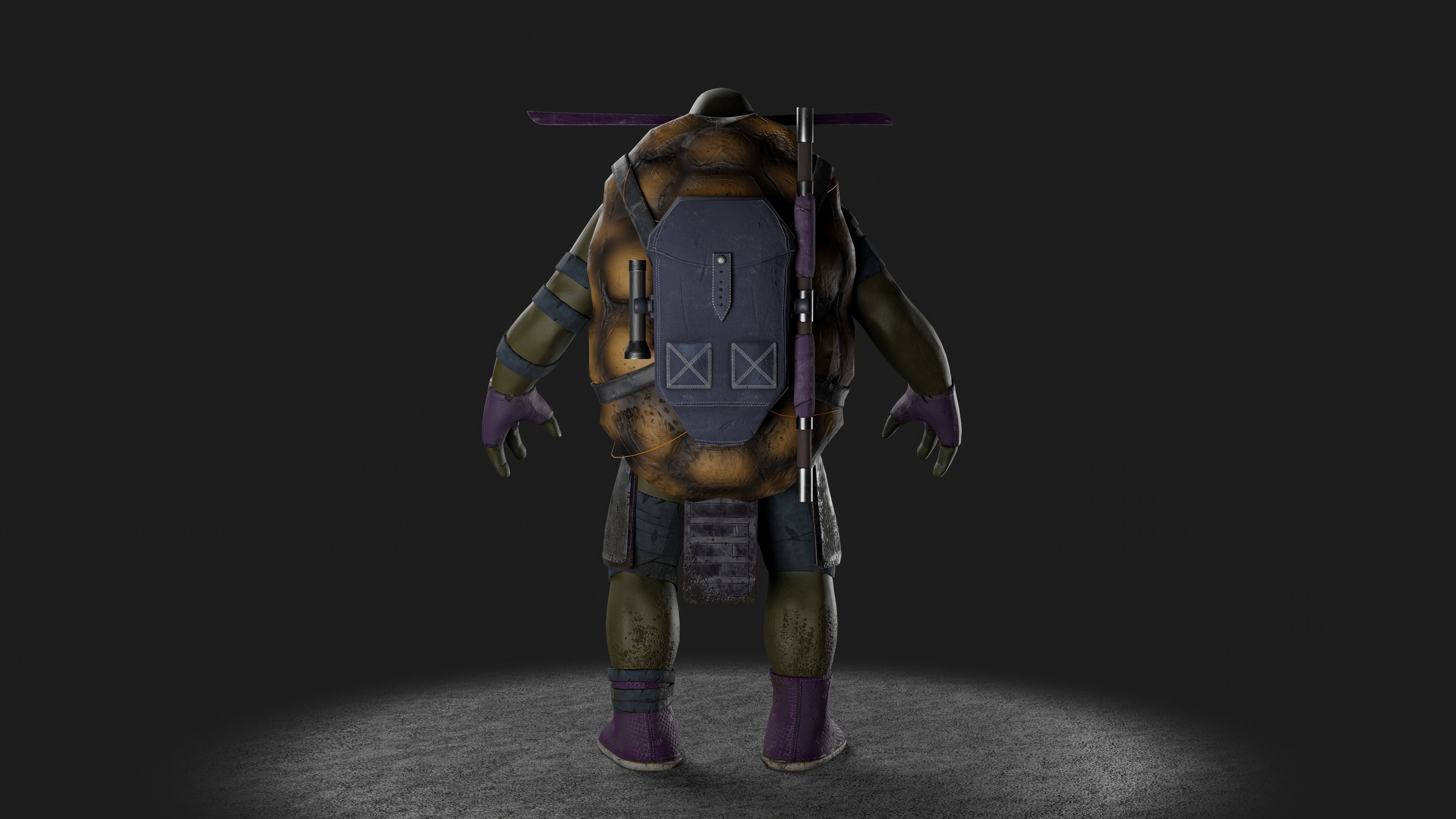 3D model TMNT rigged VR / AR / low-poly | CGTrader