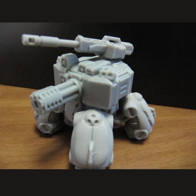 CHIBI-TECH SD - BRL-IV SMT 3D model 3D printable | CGTrader
