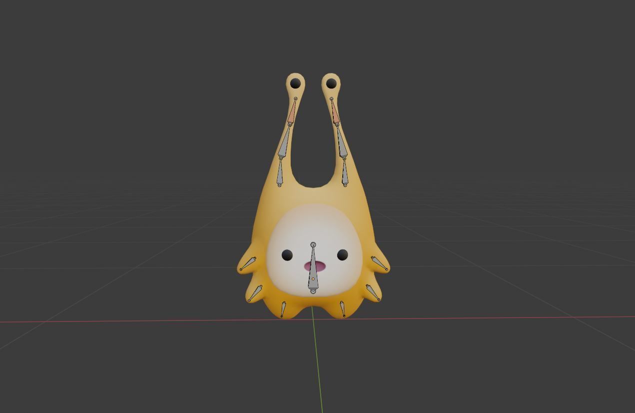3D model Yellow mini cute creature VR / AR / low-poly | CGTrader
