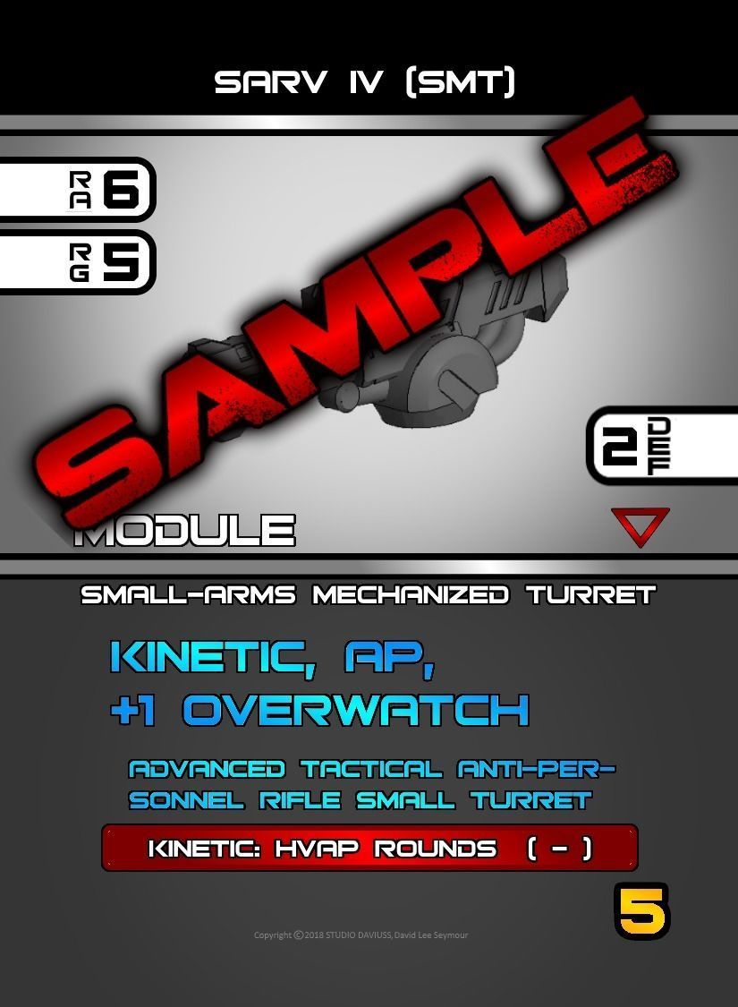 CHIBI-TECH SD - SARV IV GAUSS SMT 3D model 3D printable | CGTrader