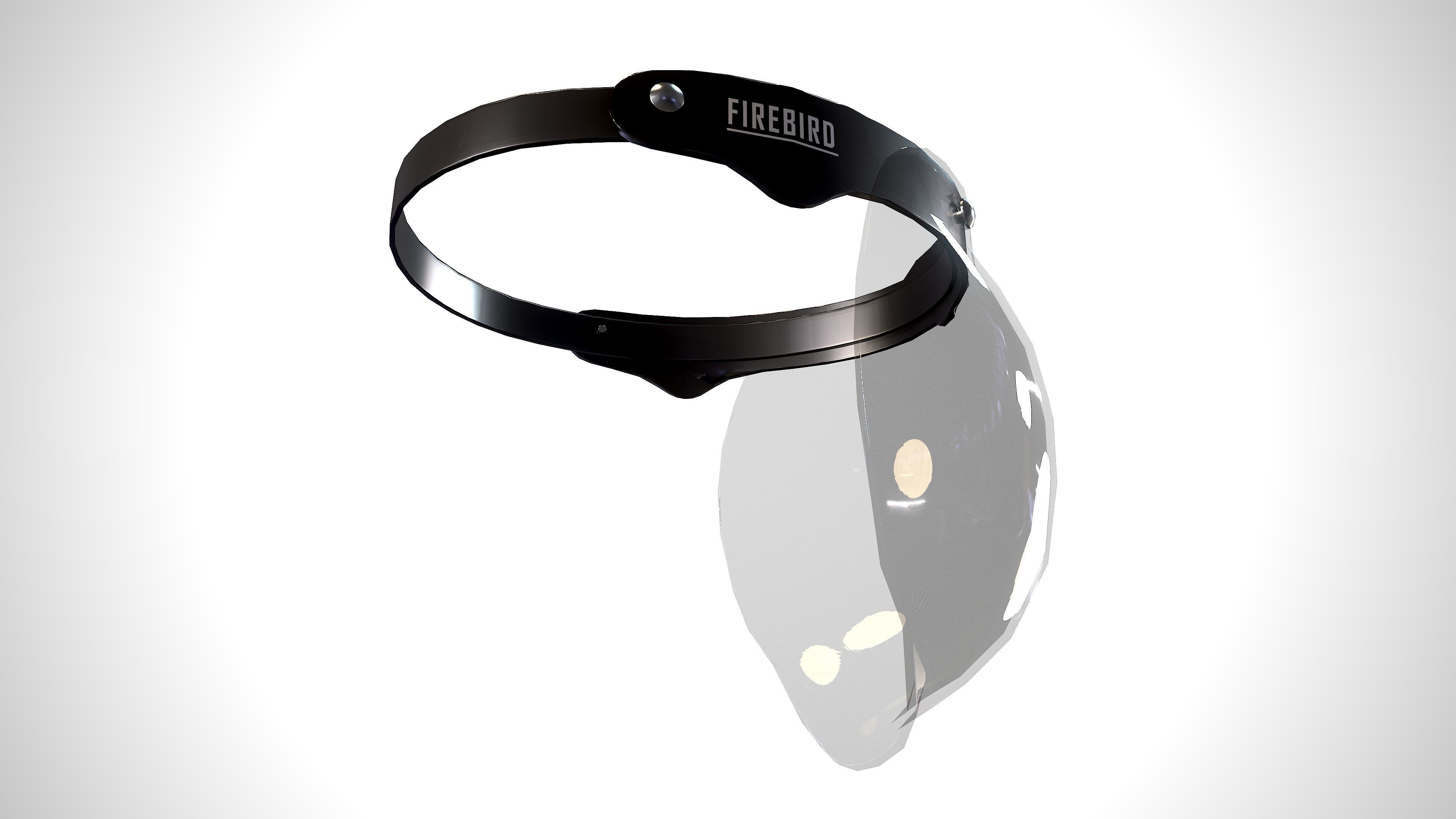 3D model Face Shield Helmet VR / AR / low-poly | CGTrader