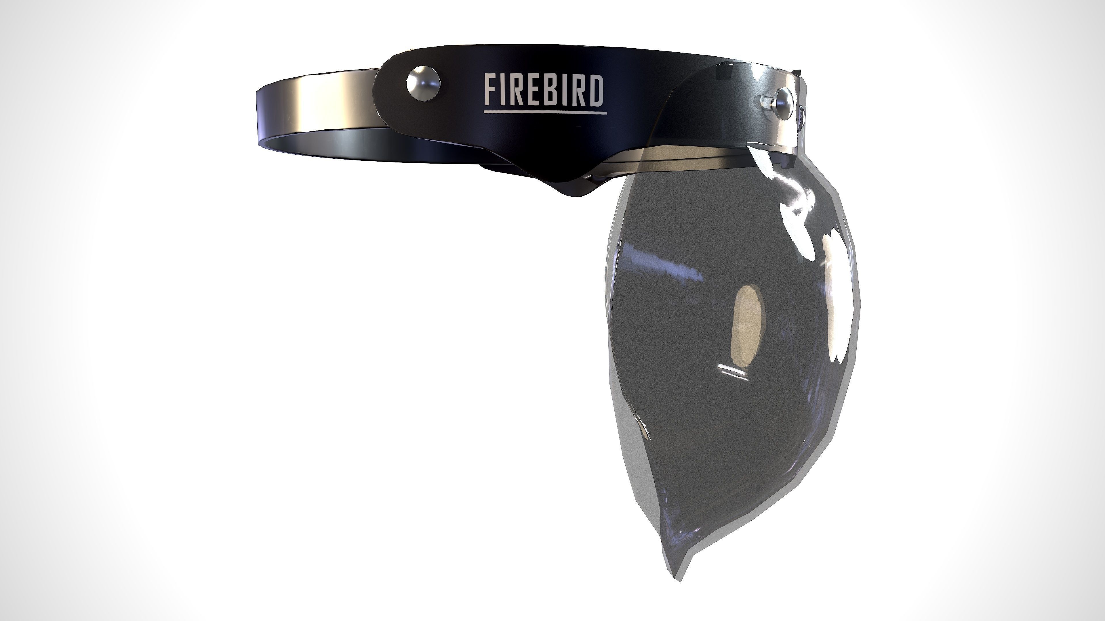 3D model Face Shield Helmet VR / AR / low-poly | CGTrader