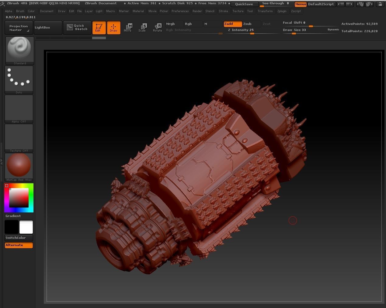 UNDERGROUND THERMIC WORM - 28mm size 3D model 3D printable | CGTrader