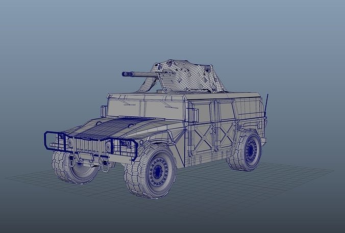HUMMER 3D model | CGTrader