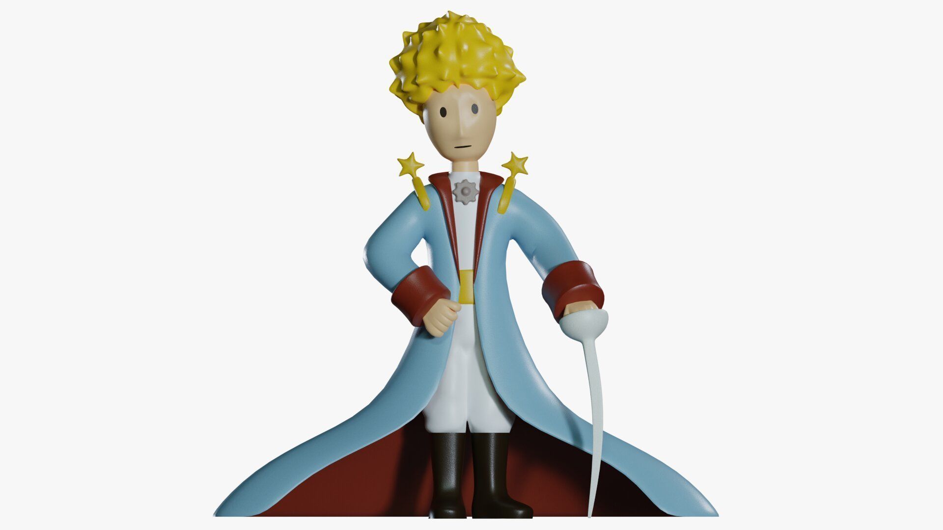 Little Prince 3D model | CGTrader
