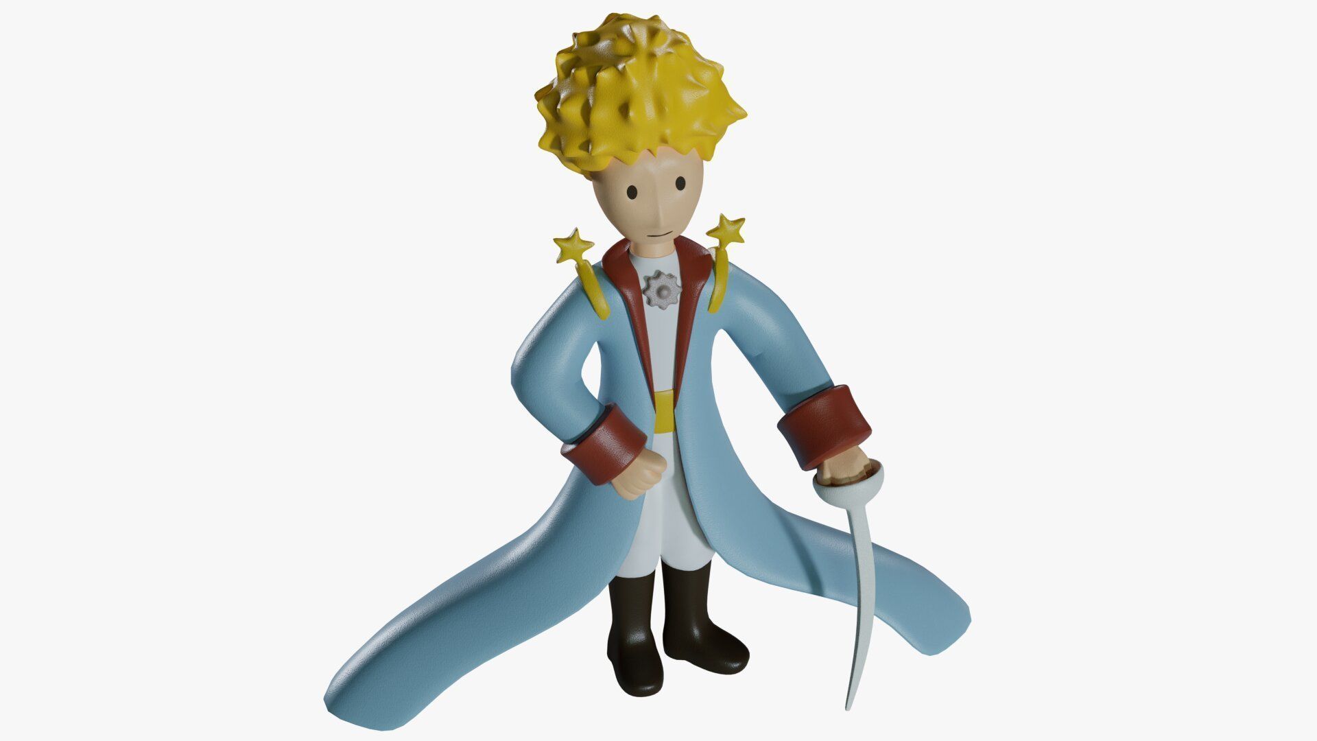 Little Prince 3D model | CGTrader