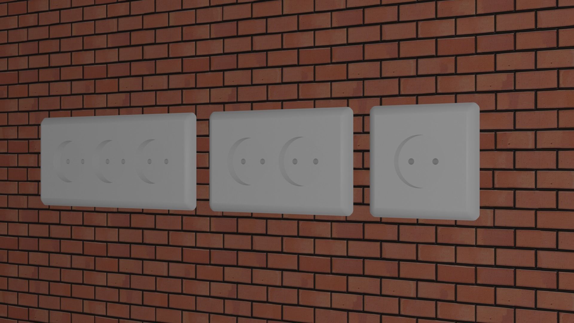 EU Electrical Outlet free 3D model | CGTrader