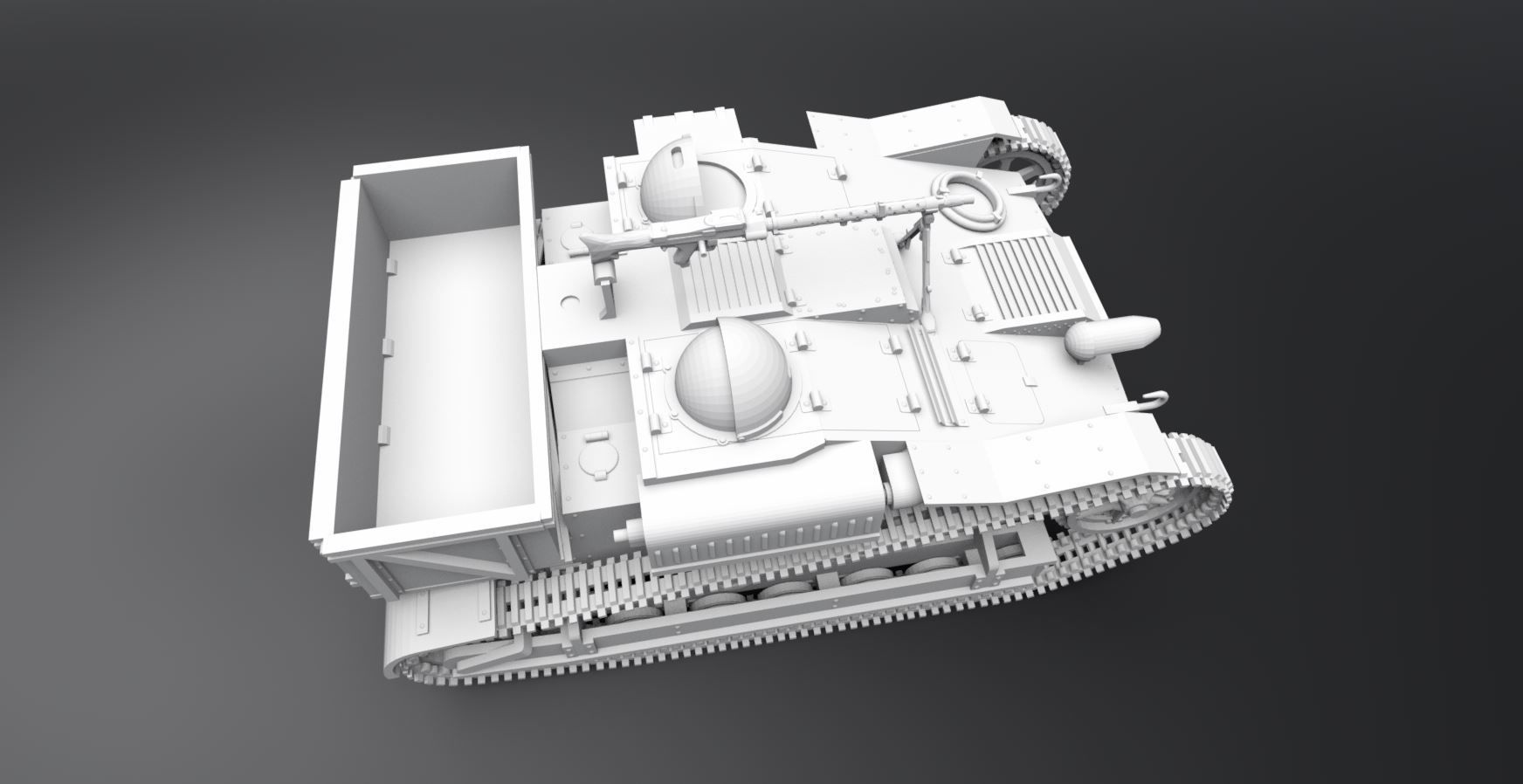 Renault UE Scale model 3D model 3D printable | CGTrader