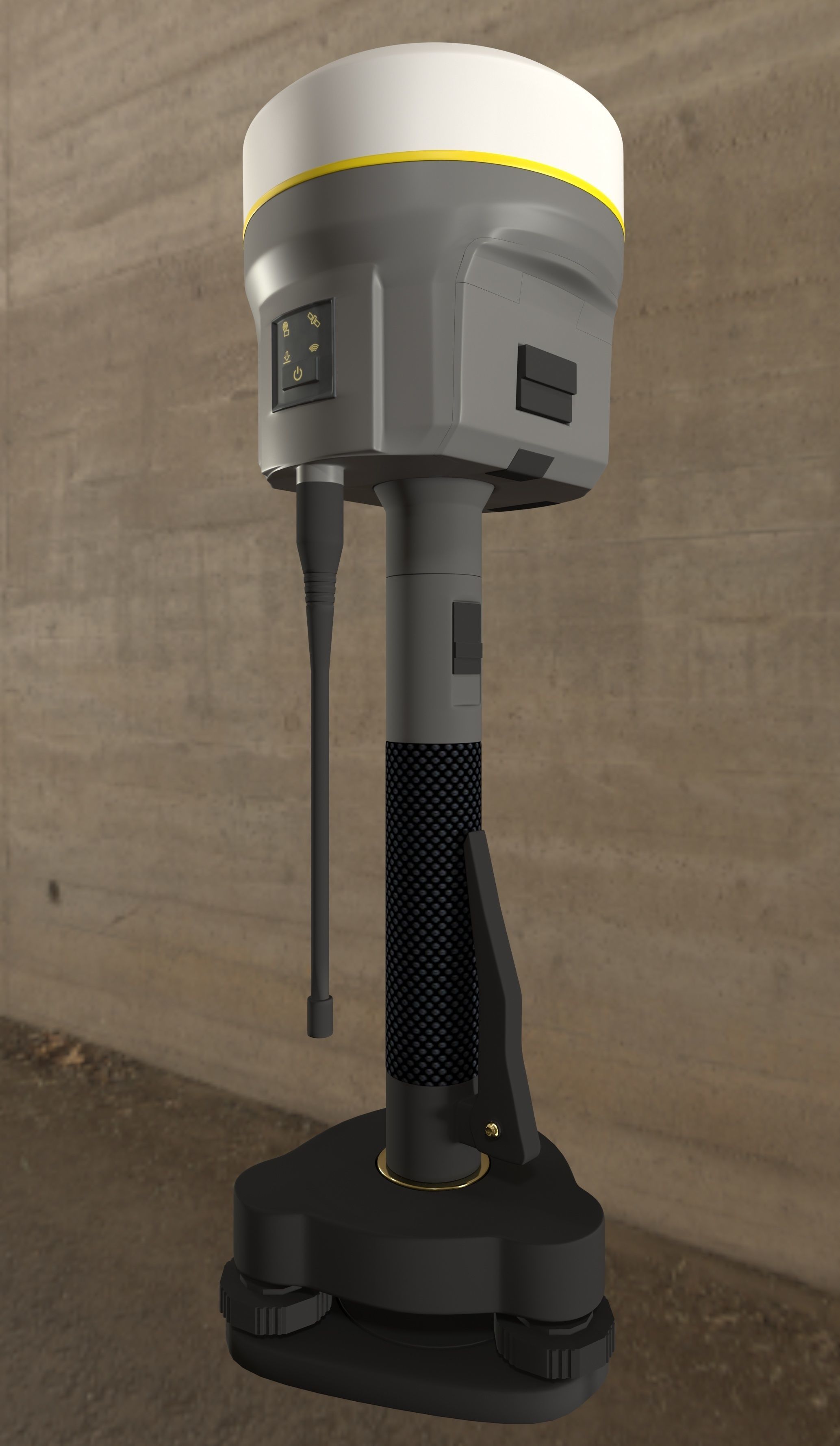 Trimble gnss receiver 3D model | CGTrader