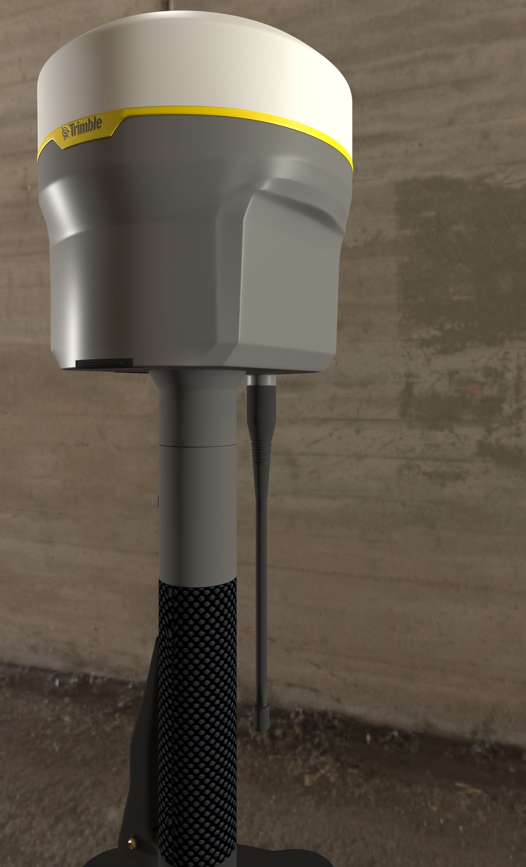 Trimble gnss receiver 3D model | CGTrader