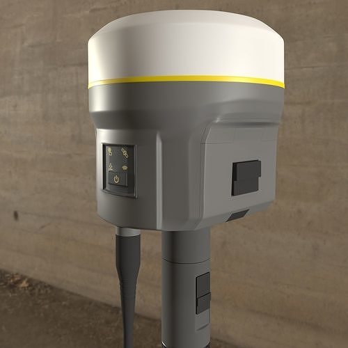 Trimble gnss receiver 3D model | CGTrader