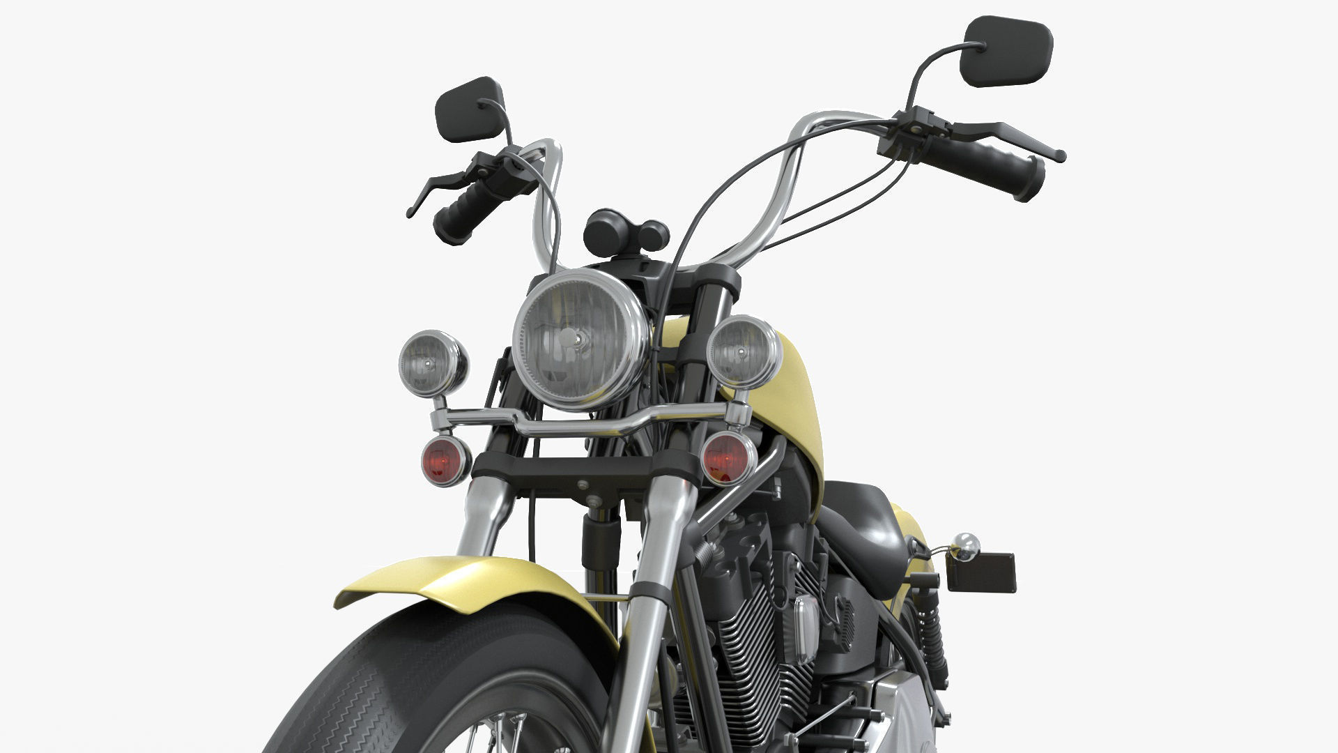 Motorcycle generic 3D model | CGTrader