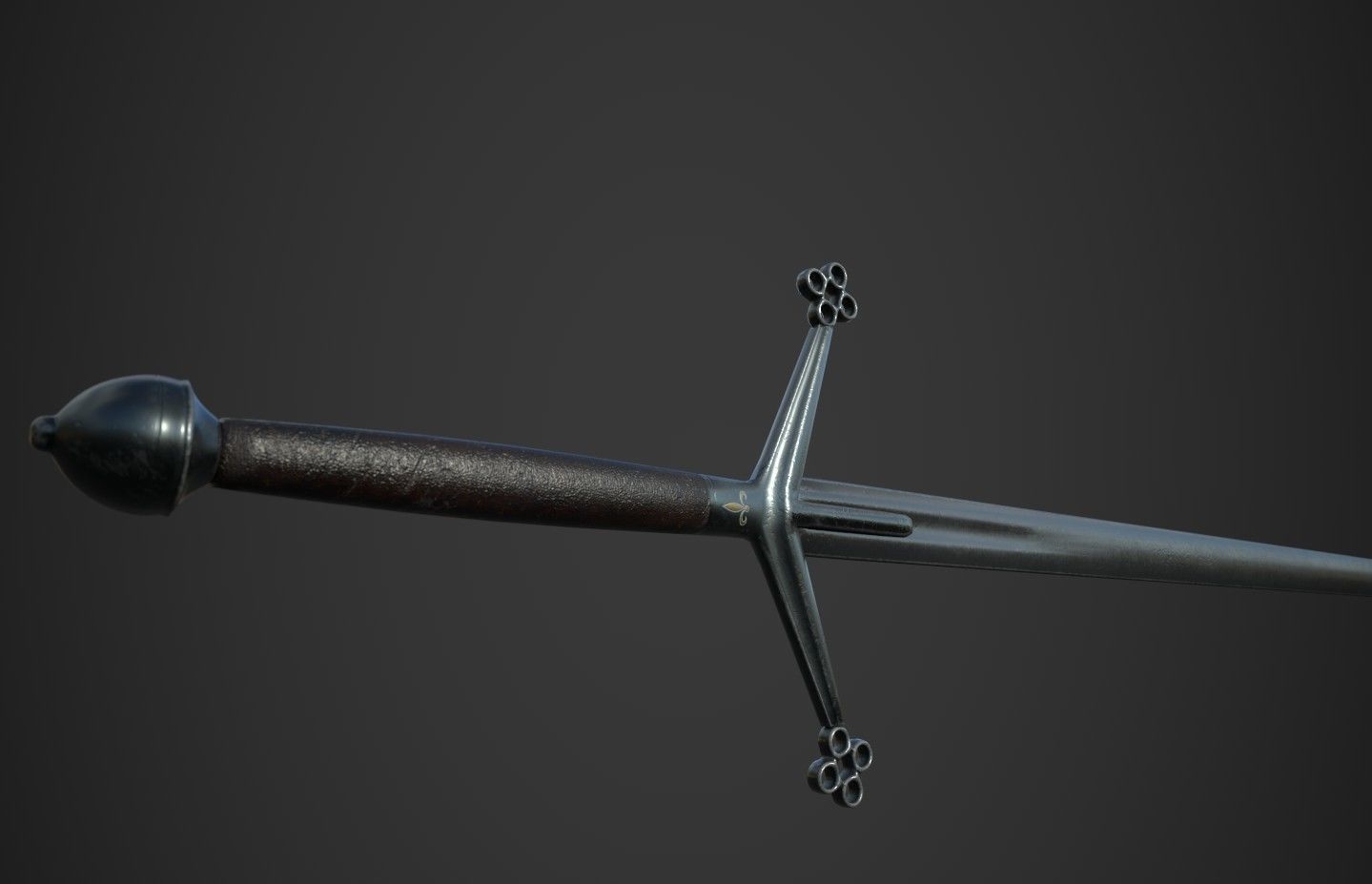 3D model Two-Handed Claymore Sword VR / AR / low-poly | CGTrader