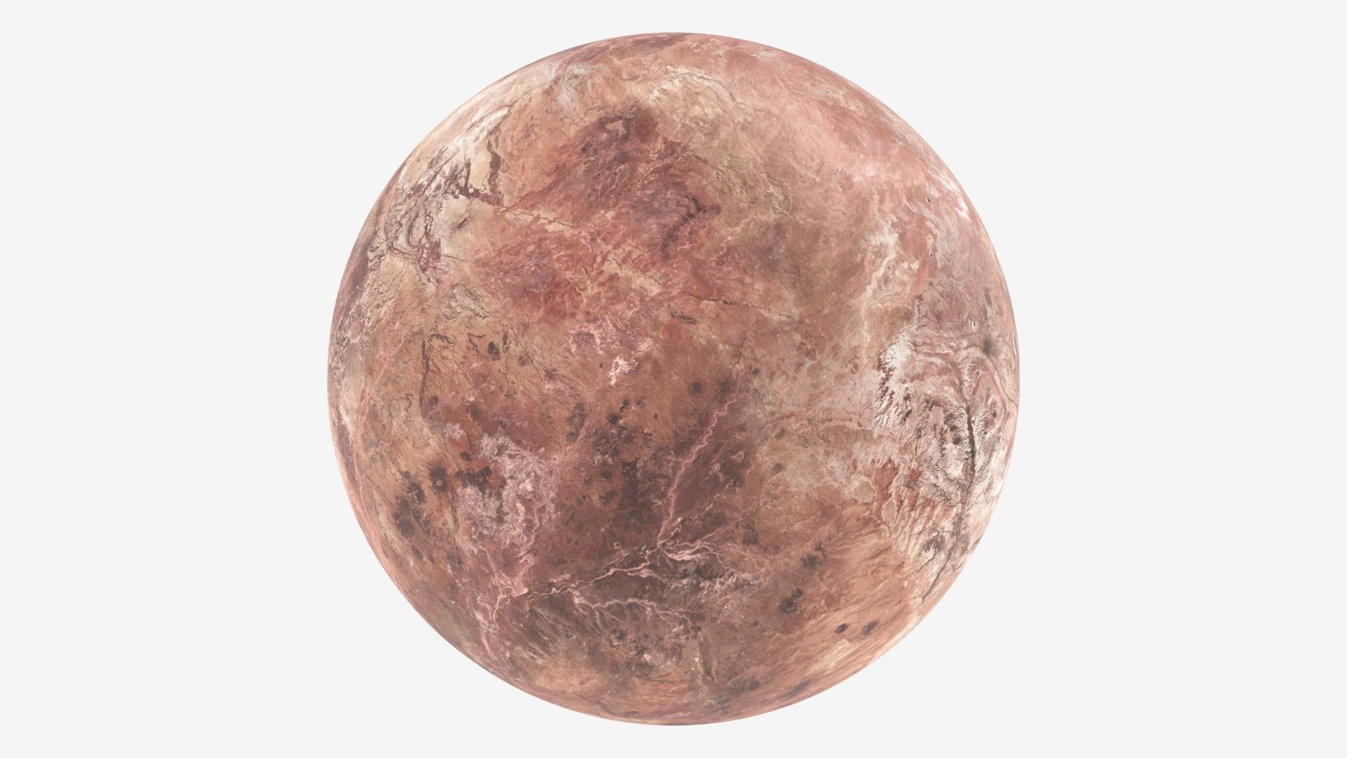 3D model Dwarf Planet Makemake VR / AR / low-poly | CGTrader