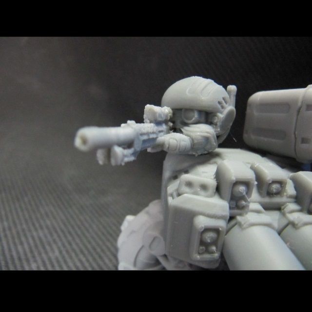 CHIBI-TECH SD - DEADEYE SR V CUSTOM SNIPER HATCH GUNNER 3D model 3D ...