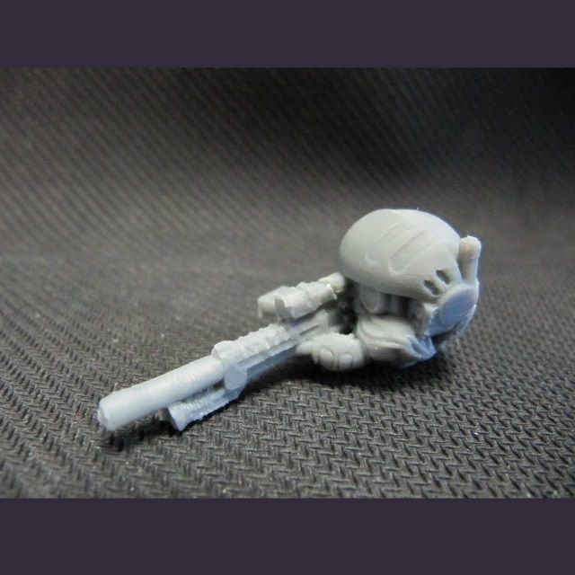 CHIBI-TECH SD - DEADEYE SR V CUSTOM SNIPER HATCH GUNNER 3D model 3D ...