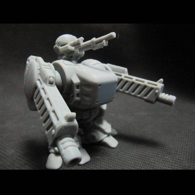 CHIBI-TECH SD - DEADEYE SR V CUSTOM SNIPER HATCH GUNNER 3D model 3D ...