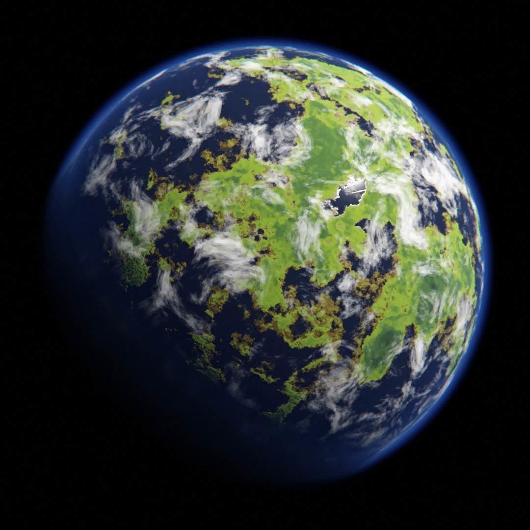 Procedural Planet 3D model | CGTrader