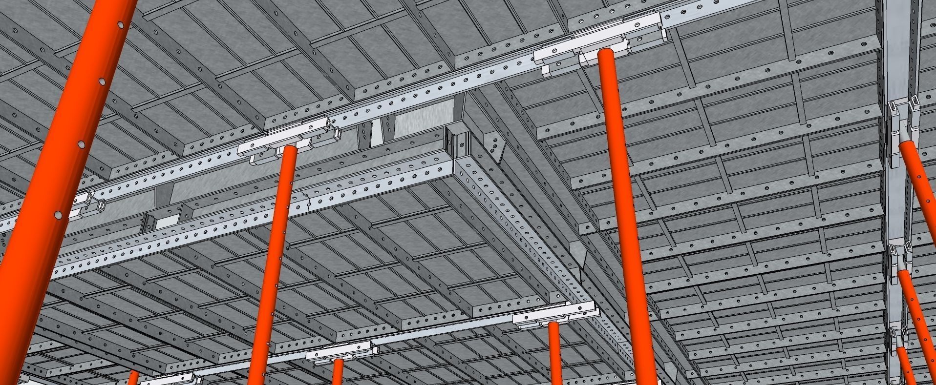 Aluminium Formwork 3D model 3D printable | CGTrader