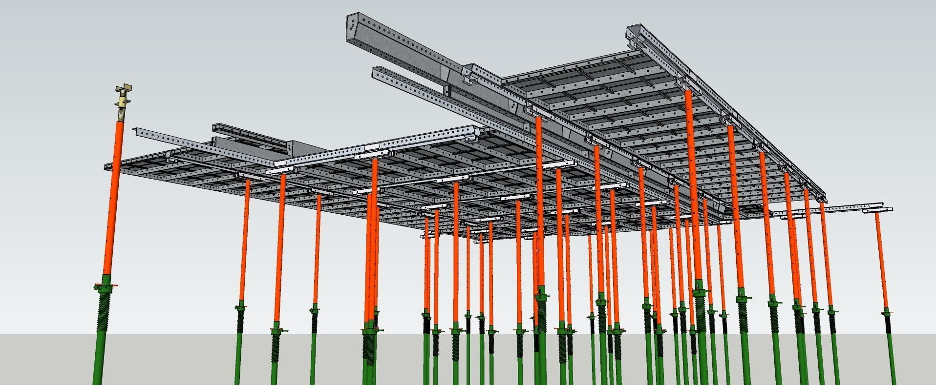 Aluminium Formwork 3D model 3D printable | CGTrader