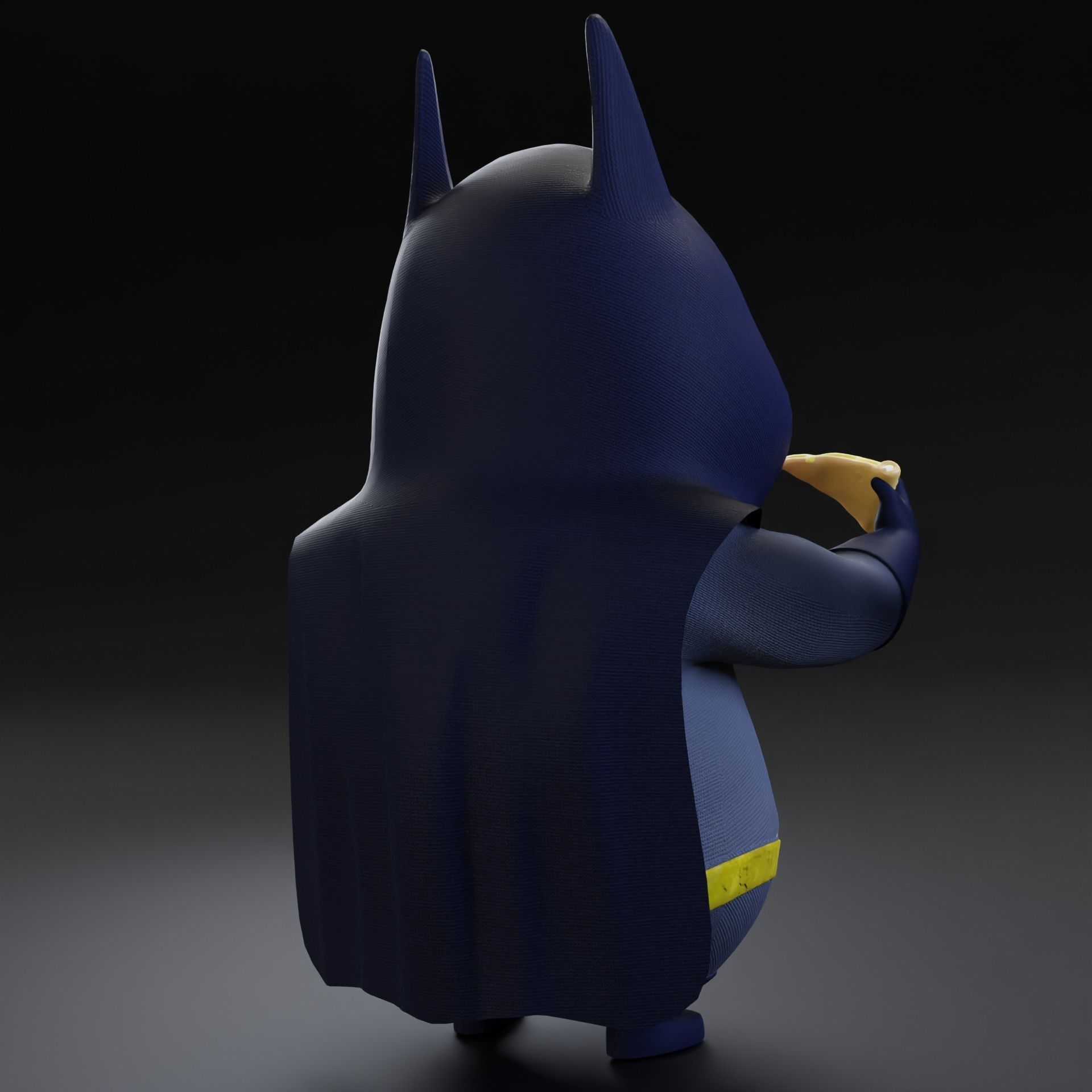Fat Batman free VR / AR / low-poly 3D model | CGTrader