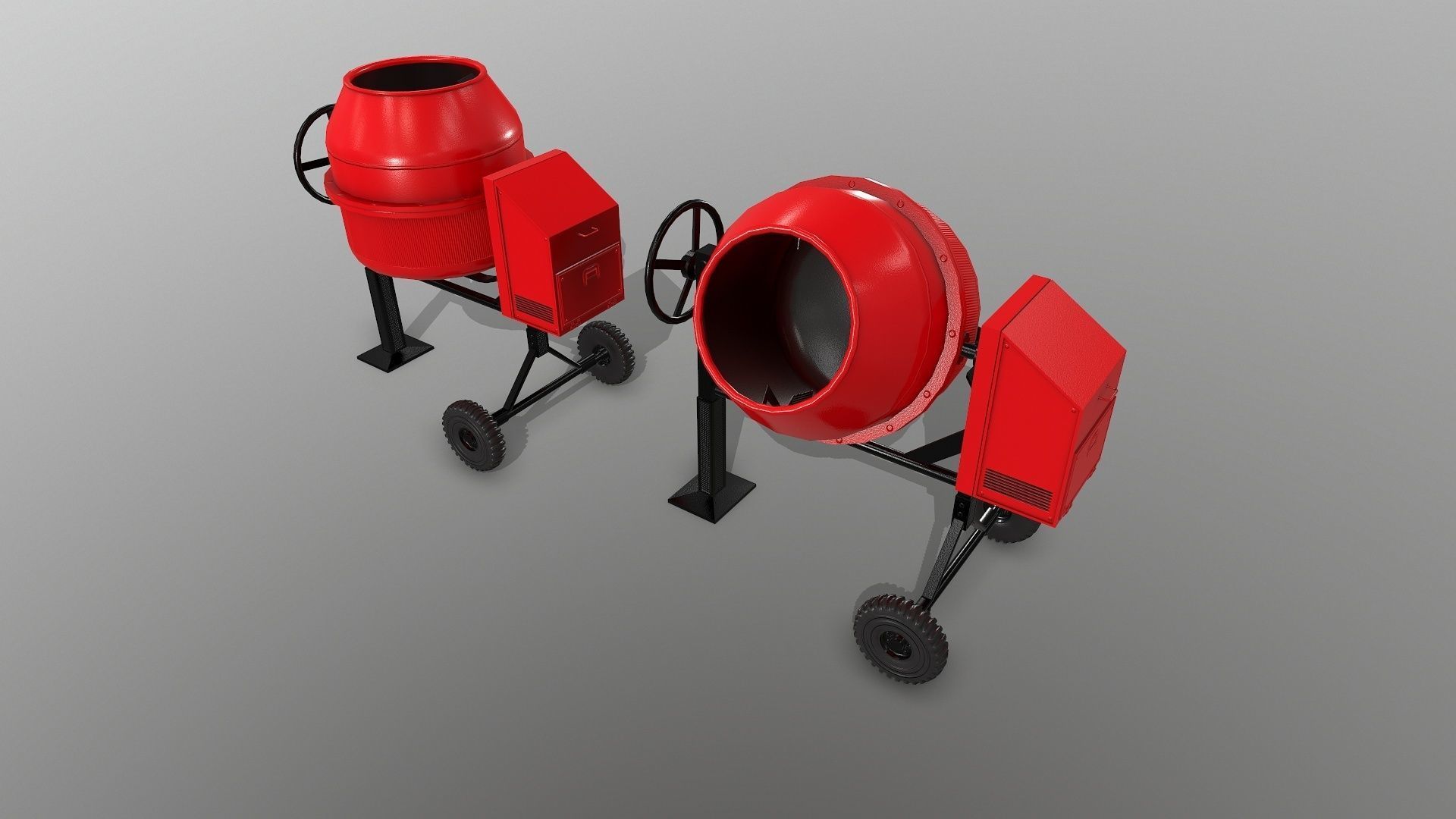 3D model Concrete Mixer PBR VR / AR / low-poly | CGTrader