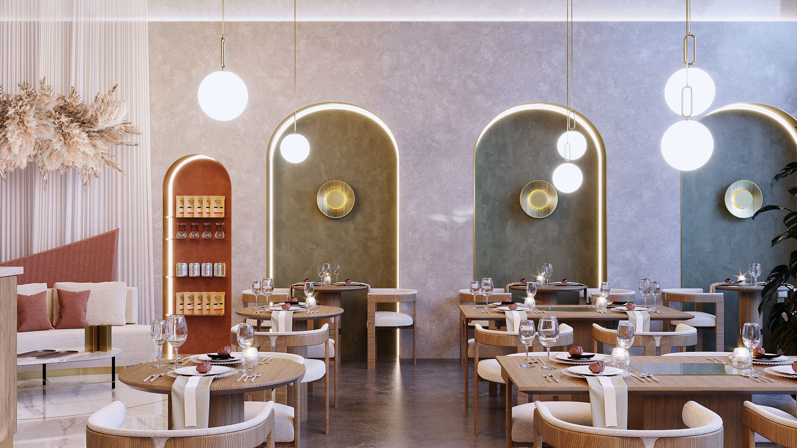 Restaurant Design 3D model | CGTrader