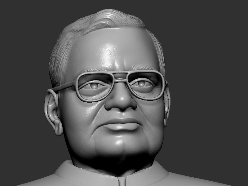 Atal Bihari Vajpayee 3D model 3D printable | CGTrader