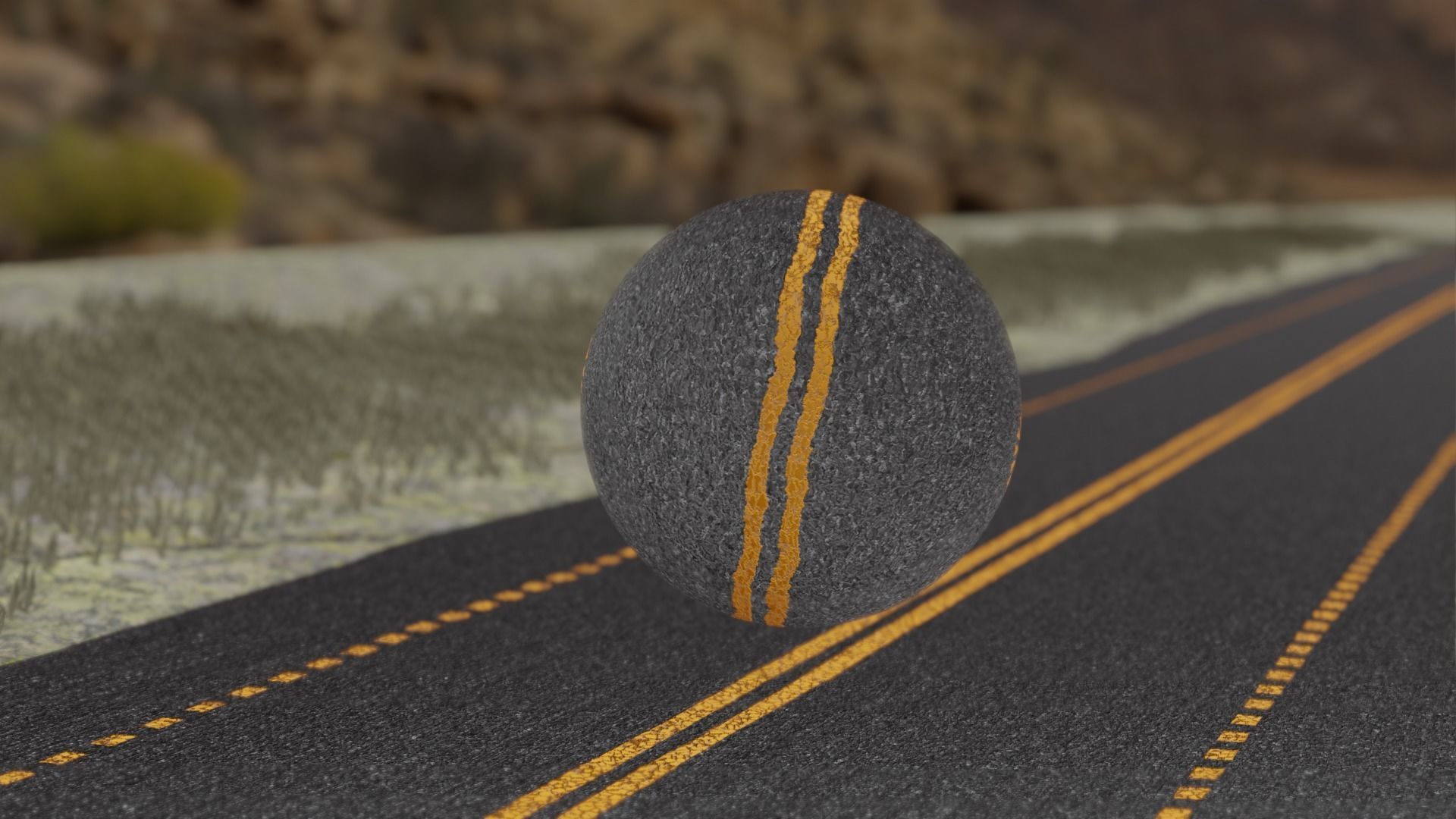 Full Procedural Street Material for Blender free VR / AR / low-poly ...