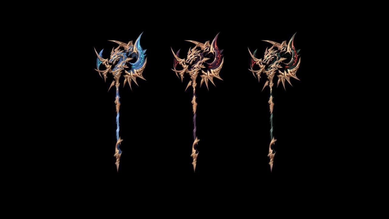 Fantasy Axes Collection | CGTrader