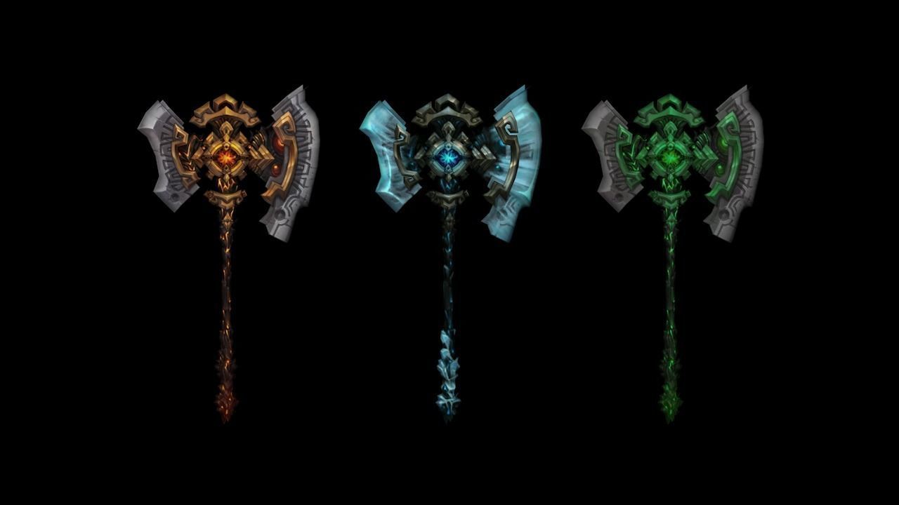 Fantasy Axes Collection | CGTrader