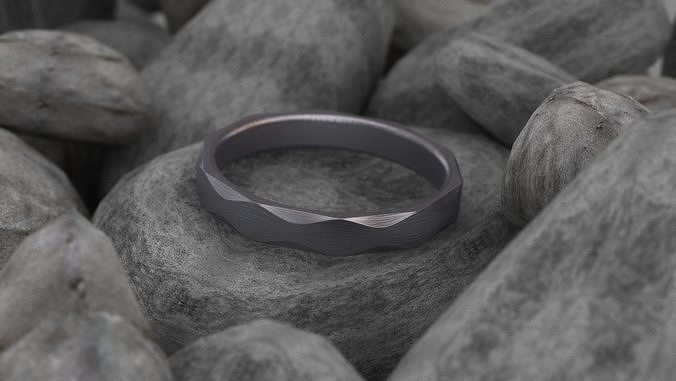 Simple ring 3D model | CGTrader