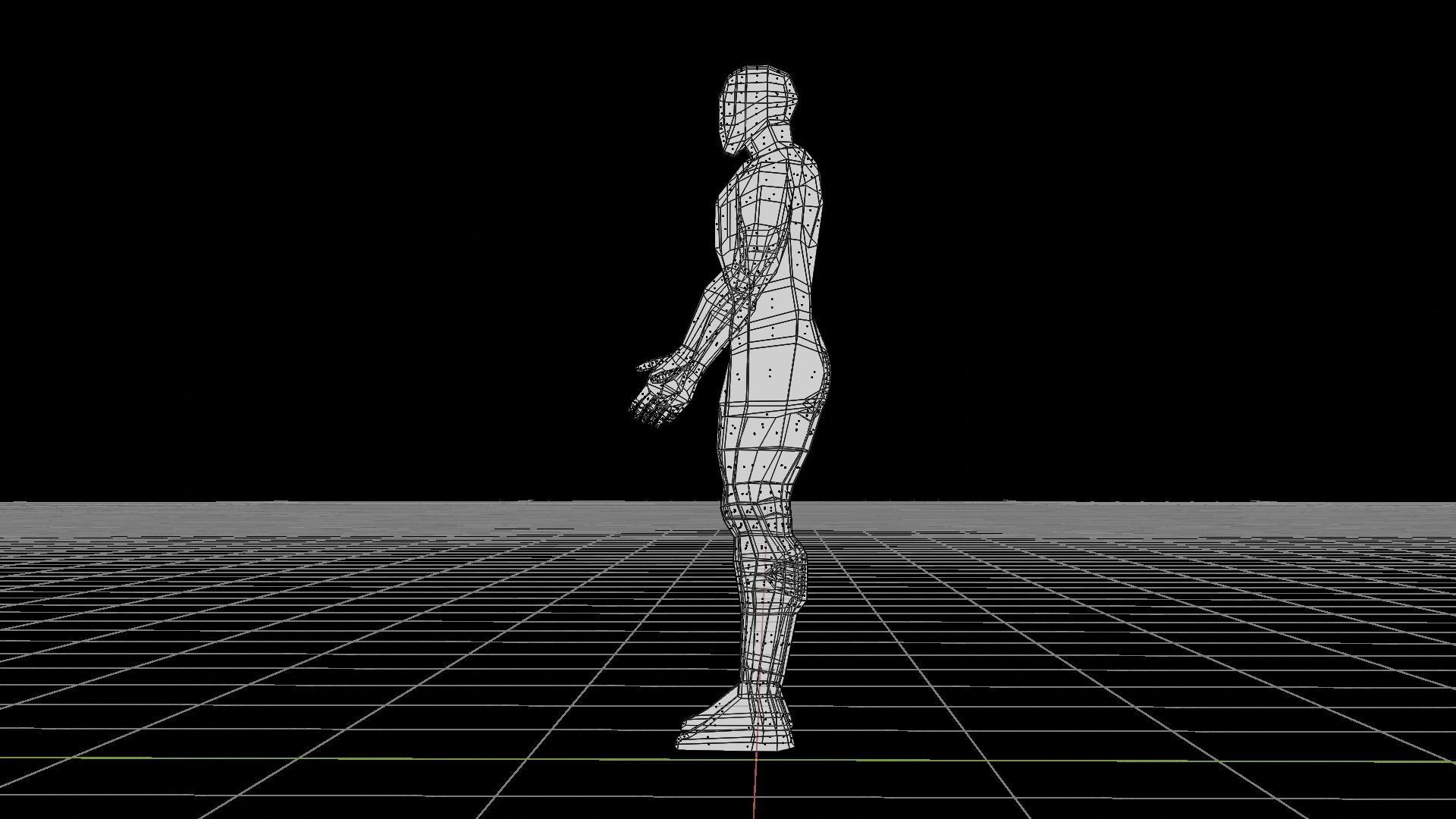 Lowpoly Man Base free 3D model | CGTrader