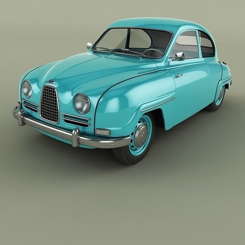 SAAB 93B 3D model | CGTrader