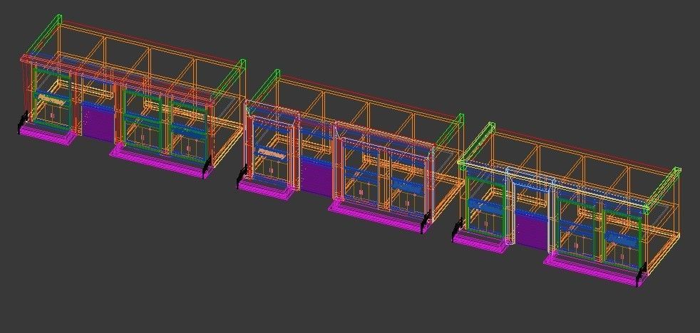 Modern Market 3D model | CGTrader