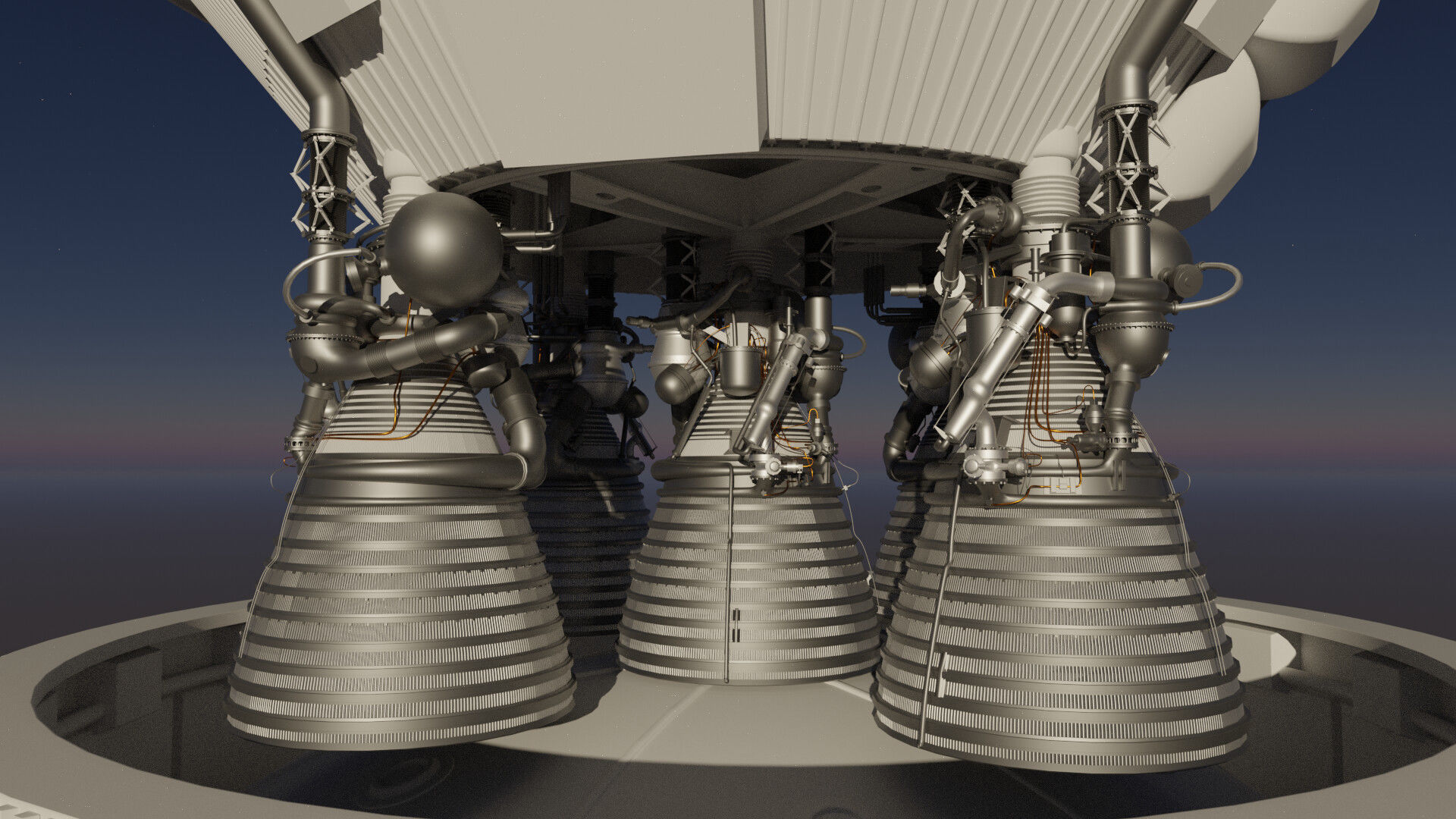 J-2 Rocket Engine 3D model | CGTrader