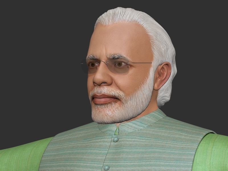 Narendra Modi model for Rigging and Animation 3D model | CGTrader