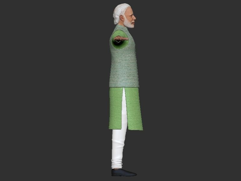 Narendra Modi model for Rigging and Animation 3D model | CGTrader