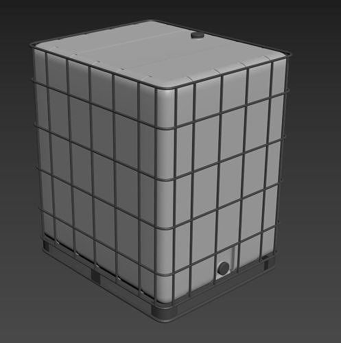 Water Tank free 3D model | CGTrader