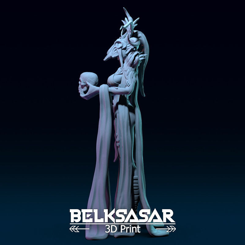 Female Wendigo 3D model 3D printable | CGTrader