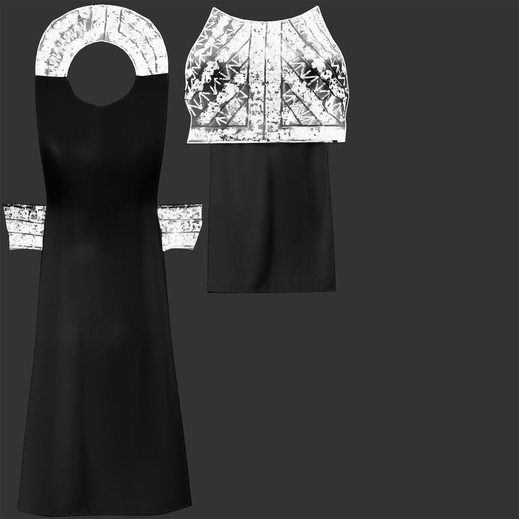 3D model Open Side Tunic VR / AR / low-poly | CGTrader