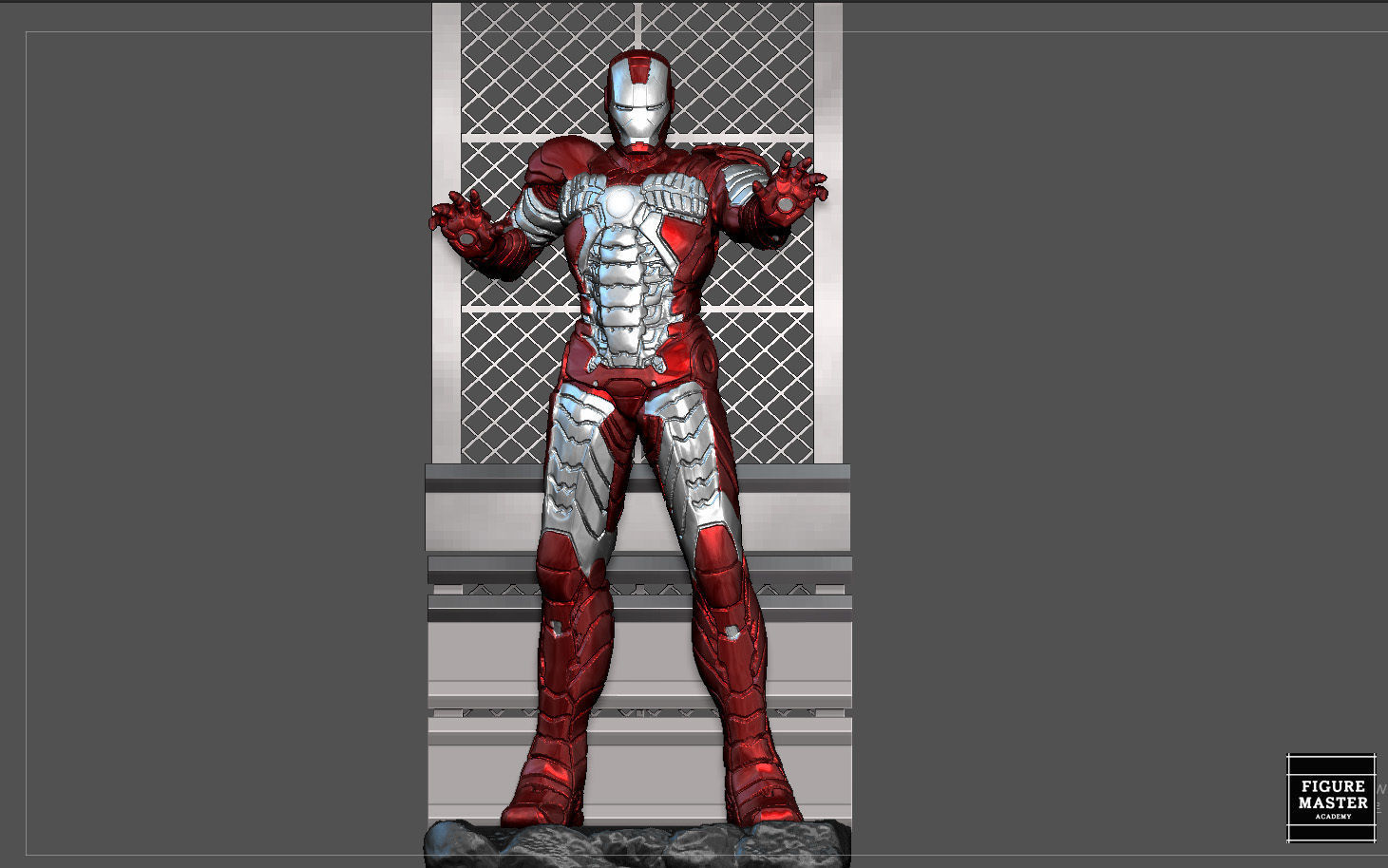 IRONMAN MARK 5 MK5 MARVEL TONY STARK MCU 3D PRINT MODEL 3D model 3D ...