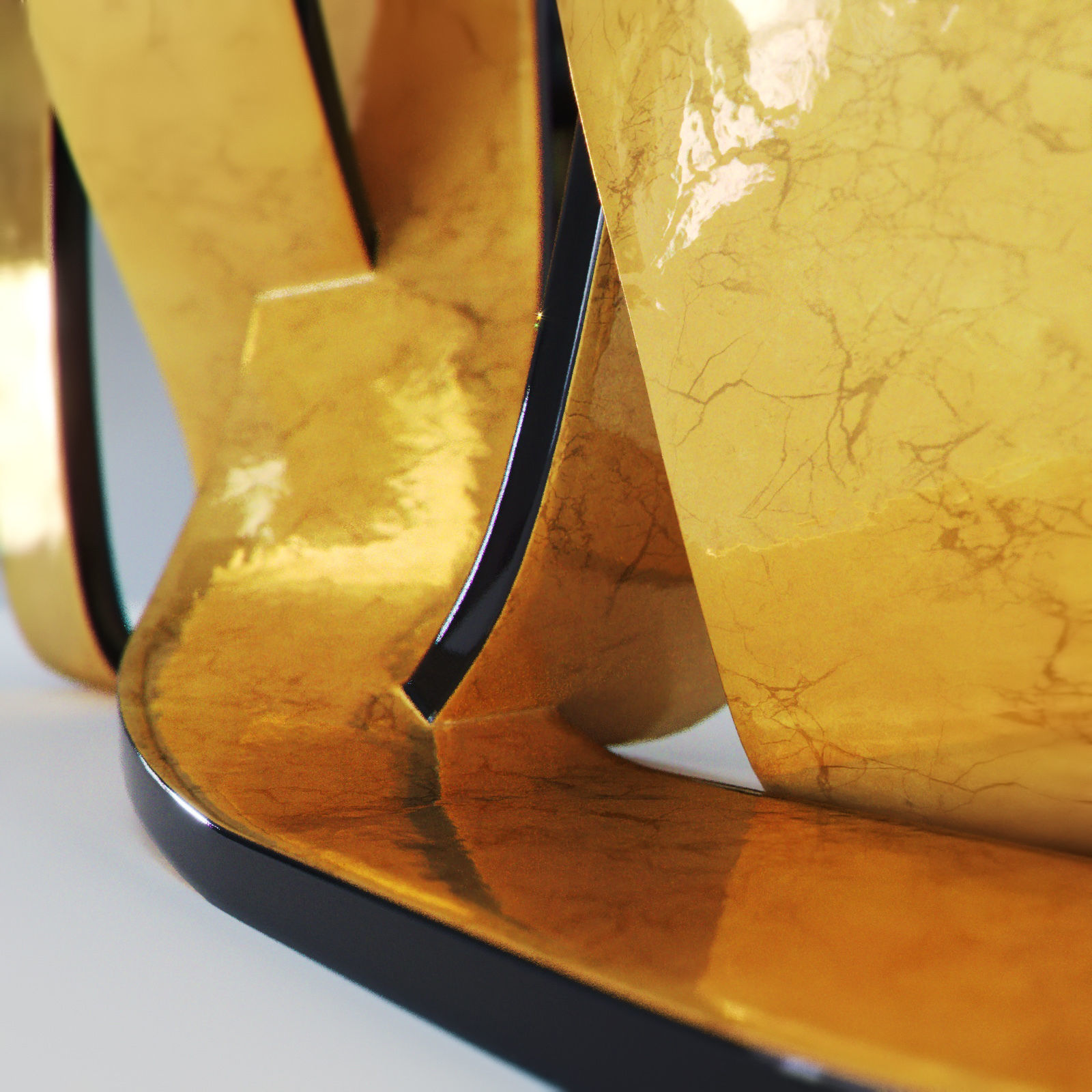 Ribbon Console Koket 3D model | CGTrader