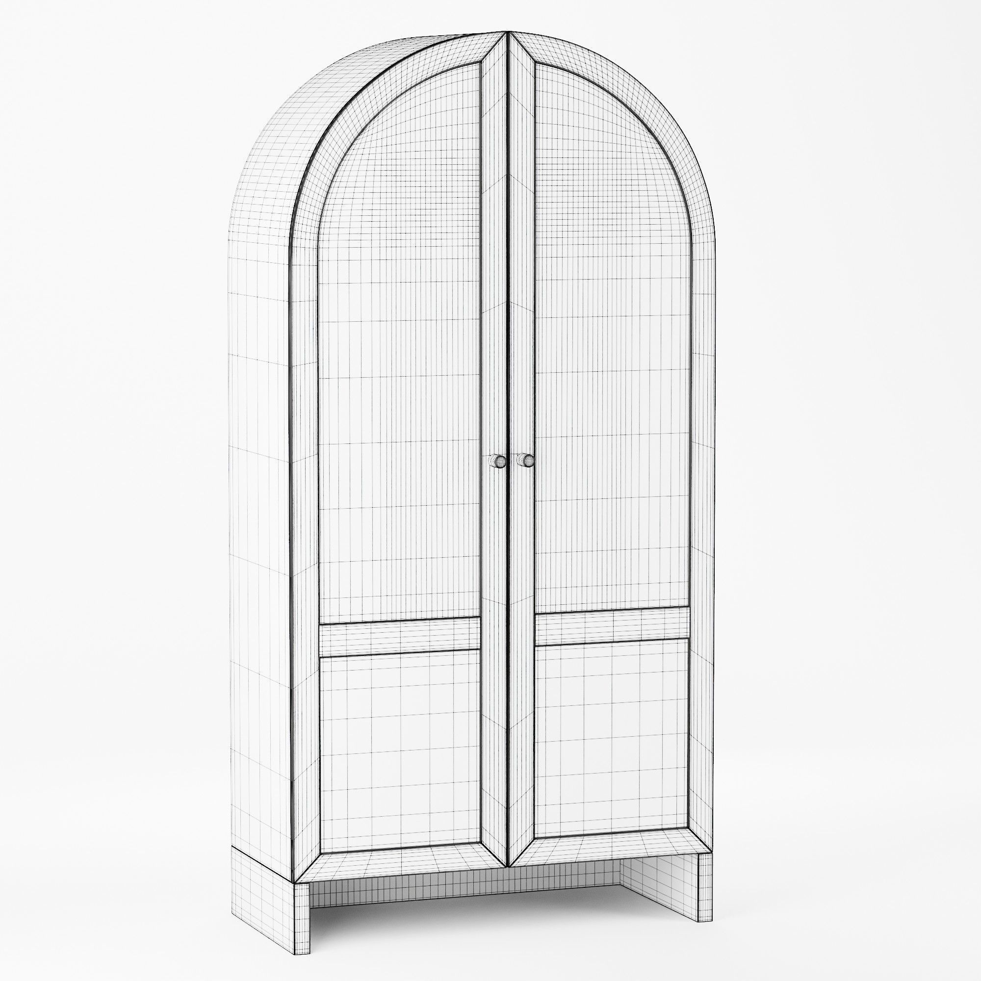 Mason Storage Cabinet 3D model | CGTrader