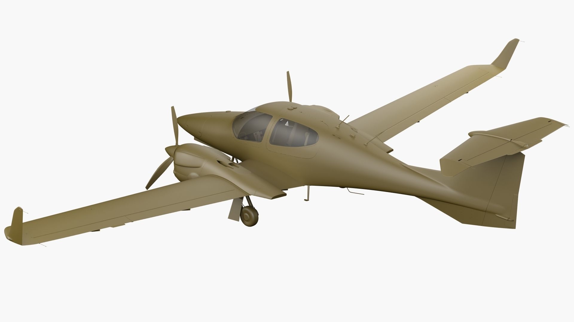 Diamond DA42 3D model | CGTrader