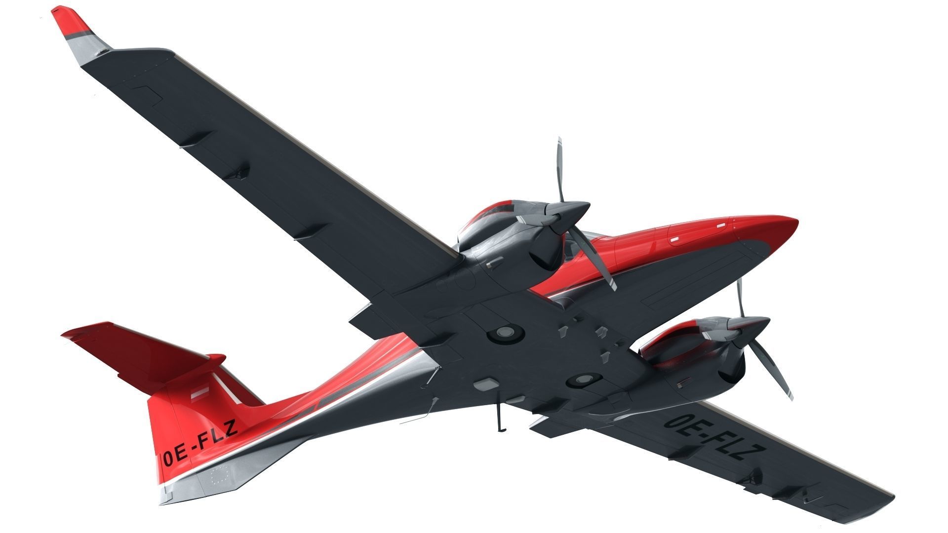 Diamond DA42 3D model | CGTrader