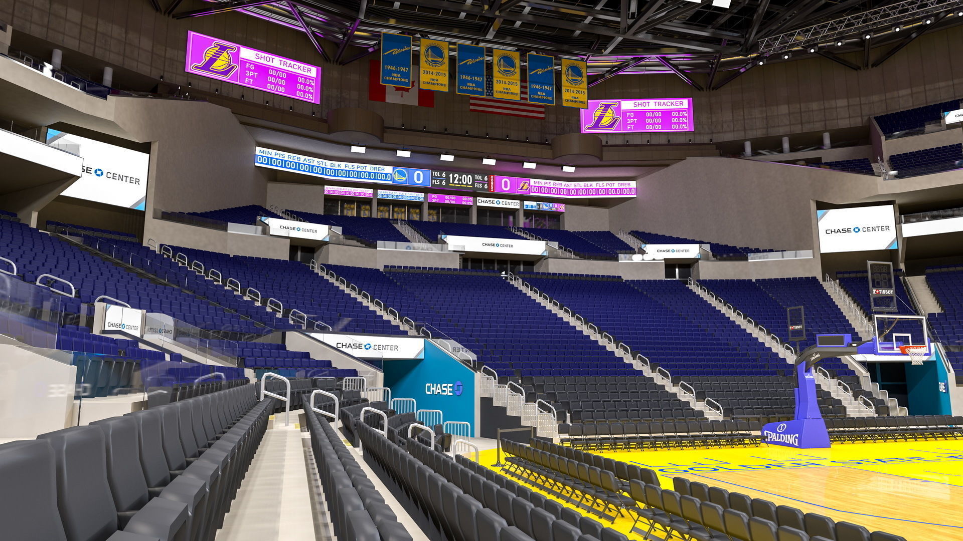 Chase Center Arena 3D model | CGTrader