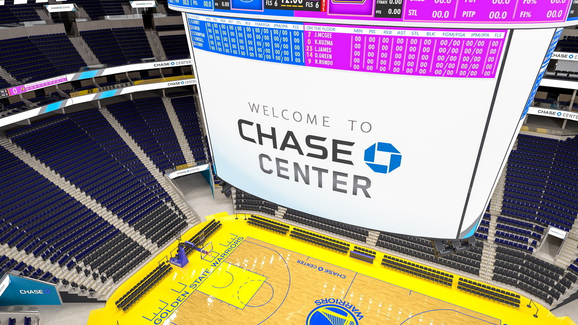 Chase Center Arena 3D model | CGTrader