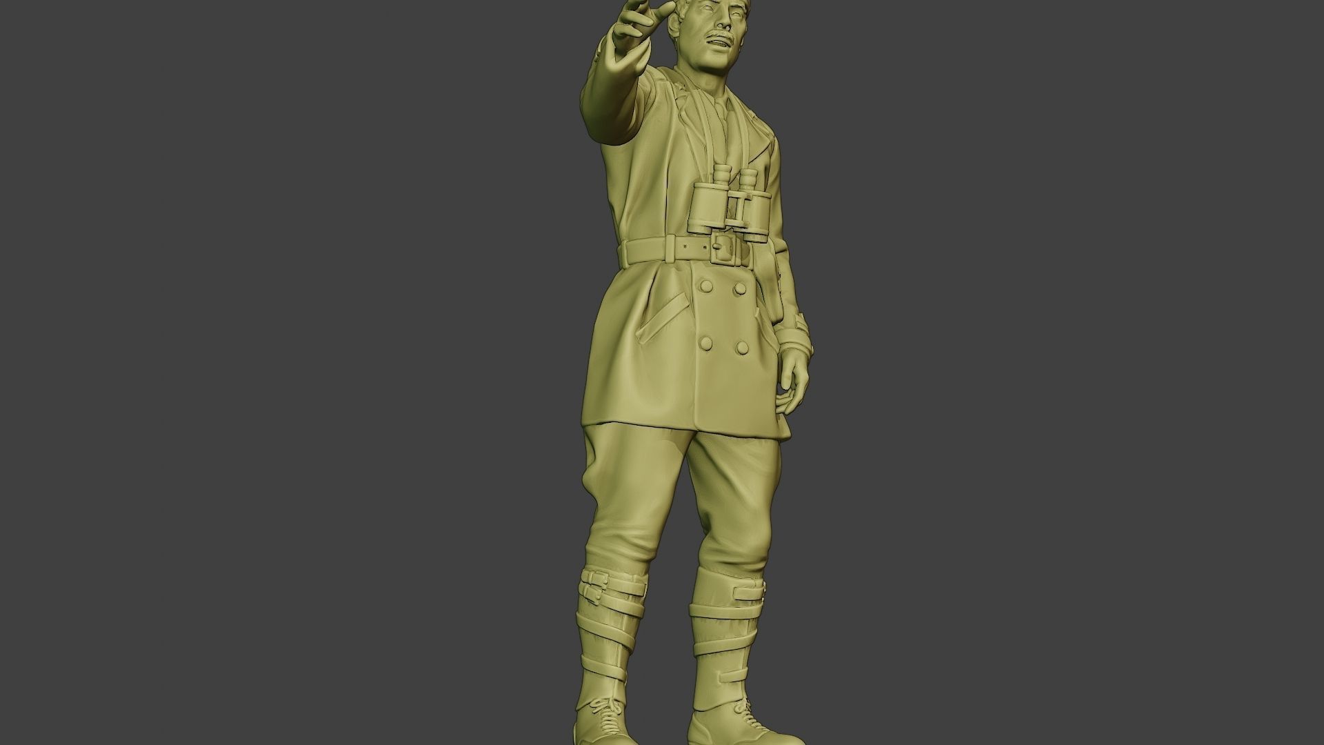 Italian Tank Crew Unit ww2 Action1 ITCU1 3D model 3D printable | CGTrader