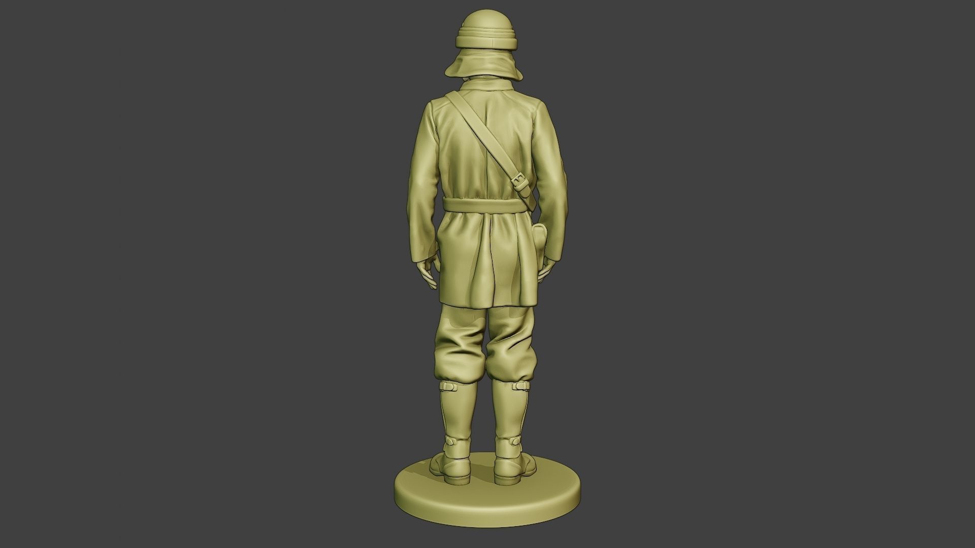 Italian Tank Crew Unit ww2 Stand2 ITCU1 3D model 3D printable | CGTrader